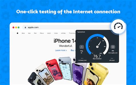 Speed Test for Chrome WiFi speedtest Google Chrome 용 확장 프로그램 다운로드