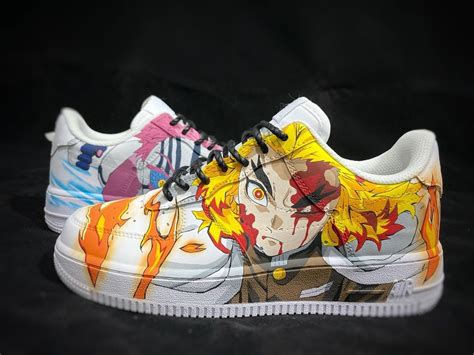 Demon Slayer Kimetsu No Yaiba Tanjizo X Nezuko Air Force Custom Artofit