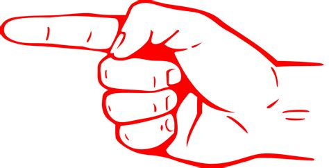 Free Pointing Finger Cliparts Download Free Pointing Finger Cliparts