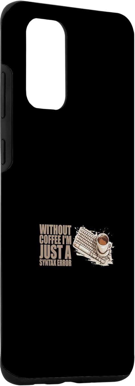 Galaxy S20 Caffeine Coder Software Developer Engineer Coffee Programmer Case Yaxa Guatemala