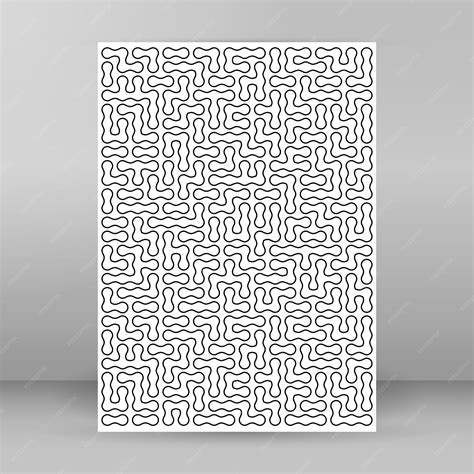 迷路のテクスチャーを持つデザイン要素の背景本心理学の創造的な問題解決論理的思考 It 技術ベクトル イラスト Eps10 の豪華なグラフィック