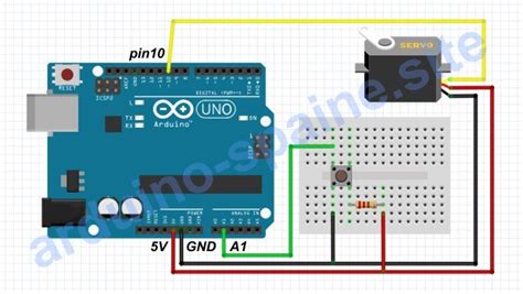 Cómo conectar servomotor a Arduino y controlar Arduino Spain