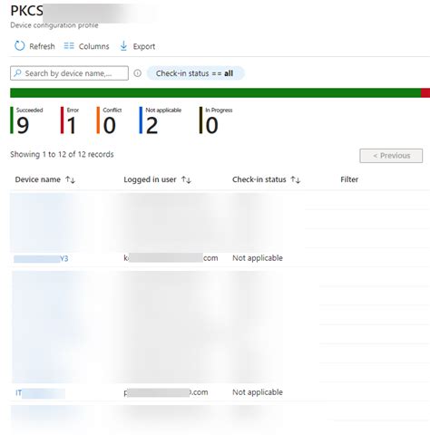 Pkcs Cert Deployment Some Devices Showing As Not Applicable Microsoft Qanda