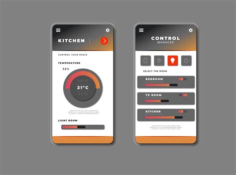 Smart Home Mobile Application By Michelle Wright On Dribbble