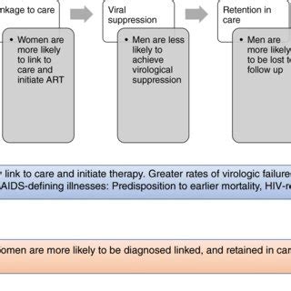 Sex Differences In The Treatment Cascade Download Scientific Diagram
