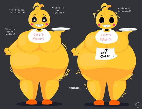 Chica Nightguard Problem By Brocolees On Deviantart