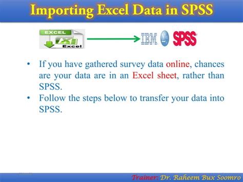 Importing Excel Csv And Dat Data In Spss Pdf