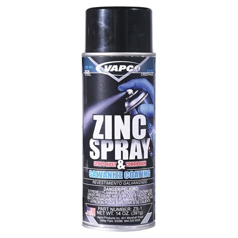 Zinc Spray Zs 1 Vapco Solutions Innovating Hvacr For More Than 65 Years