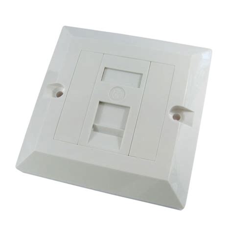 Scan Single Gang Single Port Cat 5e Faceplate Ln50016 Ut 899001