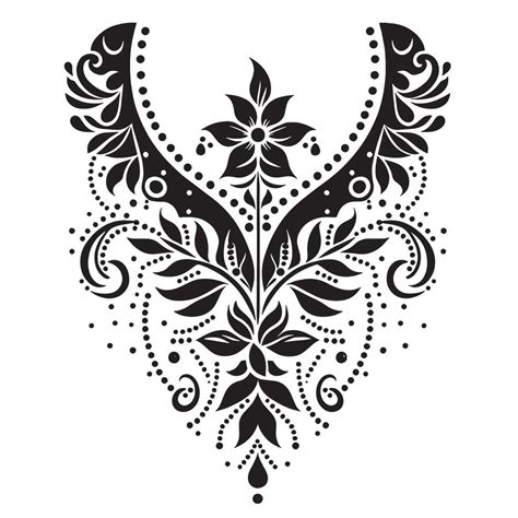 Simple Stencil Art Leaf Stencil Art