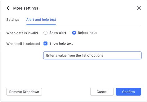 Use Dropdown Lists In Sheets