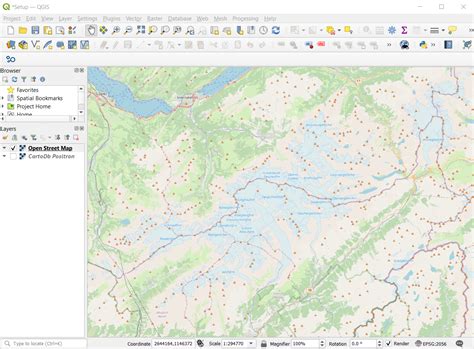 how to start a new project in qgis gis hub