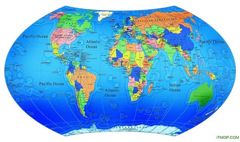 竖版世界地图高清版大图 竖版地图怎么看 微信公众号文章