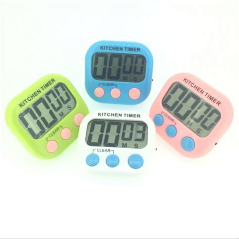 Digital Timer Magnetic Kitchen Cooking Timer Lcd Digit Loud Alarm Oven