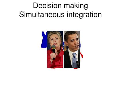 Ppt Simultaneous Integration Versus Sequential Sampling In Multiple Choice Decision Making