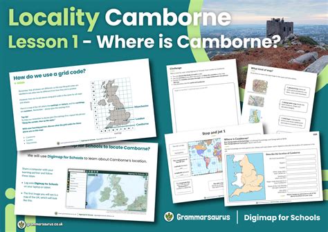 Y4 Locality Unit Where Is Camborne Lesson 1 Grammarsaurus