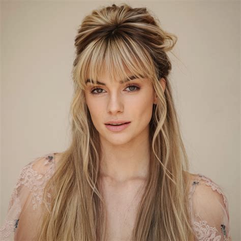 18 Gorgeous Long Hairstyles With Various Types Of Bangs To Inspire Your