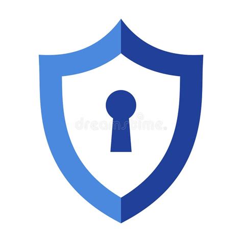 Shield Flat Style With Check Mark Icon Security Shield Vector