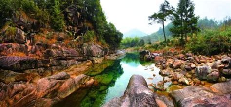 崇义旅游景点推荐 崇义阳明寨景区 上犹旅游景点推荐 大山谷图库