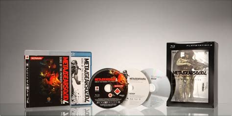Metal Gear Solid 4 Eu Limited Edition Unboxed Gematsu