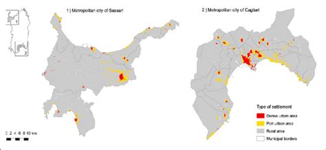 Neighbourhood Classification Of The Metropolitan Areas Of Cagliari And Download Scientific