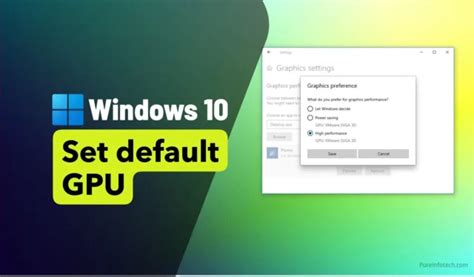 Definindo A Gpu Padrão Para Aplicativos No Windows 10