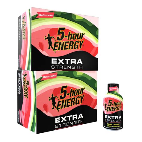 5 Hour Energy Extra Strength Energy Shot Watermelon