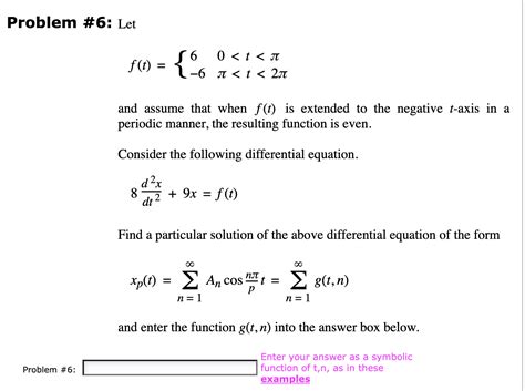 Solved Problem Let Problem F T