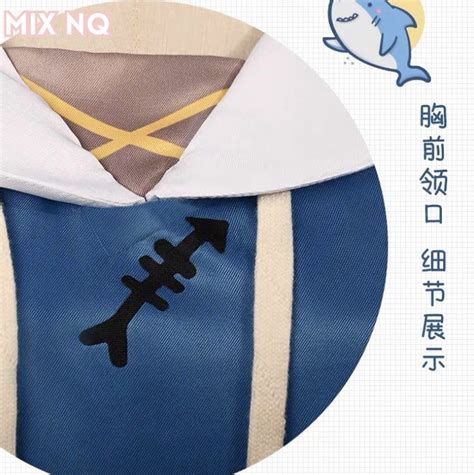 Gawr Gura Cosplay Hololive EN Hobbies Toys Toys Games On Carousell