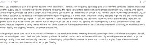 Adding Reservoir Capacitance To Car Amp Any General Rule Of Thumbs