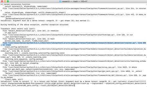 Outofrangeerror See Above For Traceback · Issue 4032 · Tensorflowmodels · Github