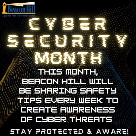 Beacon Hill On Linkedin This Month Of October We Start Cyber Security Month Follow Along This…