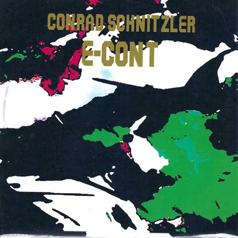 Electronic Orgy Conrad Schnitzler E Cont Cd Album Wav