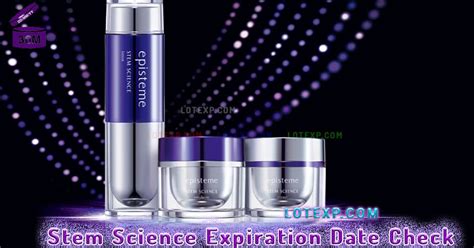 Stem Science Batch Code Check Cosmetic Calculator Batch Code Checker