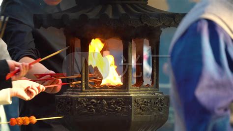灵隐寺香火祈福3840x2160高清视频素材下载编号5442749实拍视频光厂vj师网