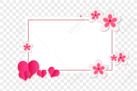 종이 절단 스타일의 경계선 Png 일러스트 무료 다운로드 Lovepik