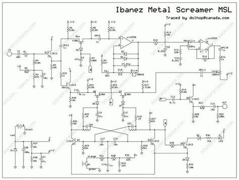 Ibanez Ts10 Schematic