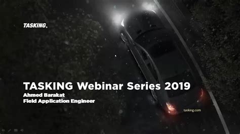 Infineon Tricore Architecture And Tasking Vx Toolset Overview Part A Complete Overview Of