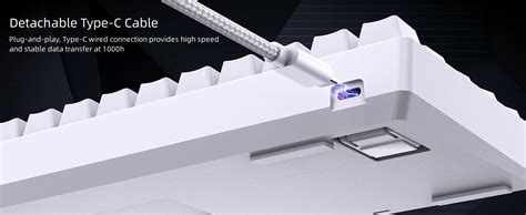 Hot Swappable Mini Barebones Mechanical Keyboard Rechargeable Bluetooth Wireless For Pc For Pubg