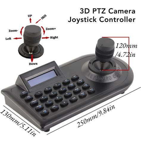 Hilitand Lcd Ptz Camera Keyboard 3d Ptz Controller Ptz Speed Dome Camera