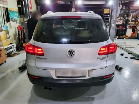 폭스바겐 티구안 20tdi 적정시기에 맞는 타이밍벨트세트겉벨트세트 앞 브레이크 패드디스크 교환 네이버 블로그