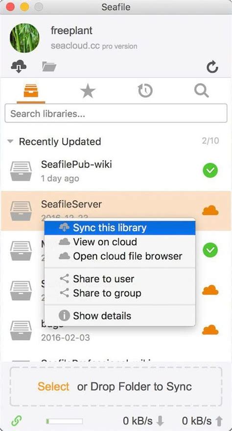 Seafile Open Source Cloud Platform Supporting File Sync And Sharing AlternativeTo
