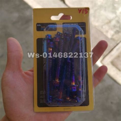 Skru Engine Y15 Complete L R Shopee Malaysia