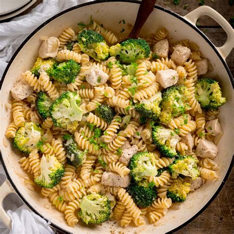 Broccoli Chicken Pasta Recipe Creamy Lemon Chicken Pasta Dishing Out