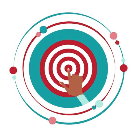premium vector target goal objective graphic icon symbol vector