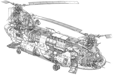 The Ch 47d Chinook Structural Drawings