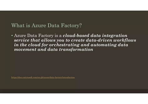 Azure Data Factory V2 The Data Flows Pdf