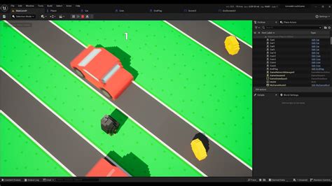 Learning Unreal Engine Beginner Level Very Basic Arcade Game Youtube