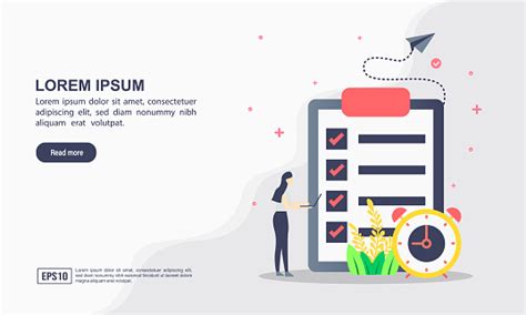 관리의 벡터 그림 개념입니다 배너 전단지 프로모션 마케팅 자료 온라인 광고 비즈니스 프리젠 테이션을위한 현대 일러스트 개념 개념에 대한 스톡 벡터 아트 및 기타 이미지