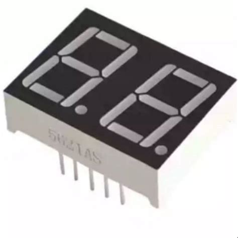 Jual Led Display 7 Segment 2 Digit 7 Segmen Merah 0 56 Inch Red Shopee Indonesia